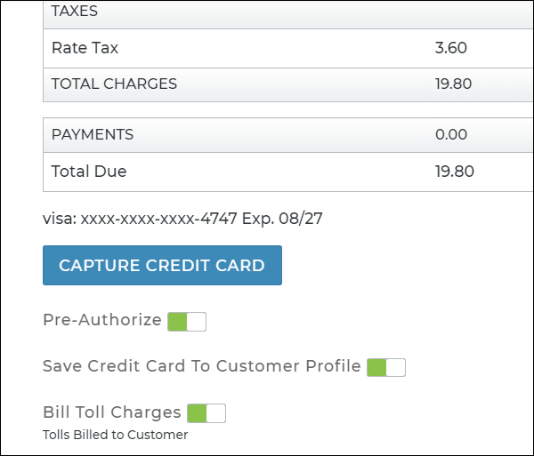 Credit Card Processing