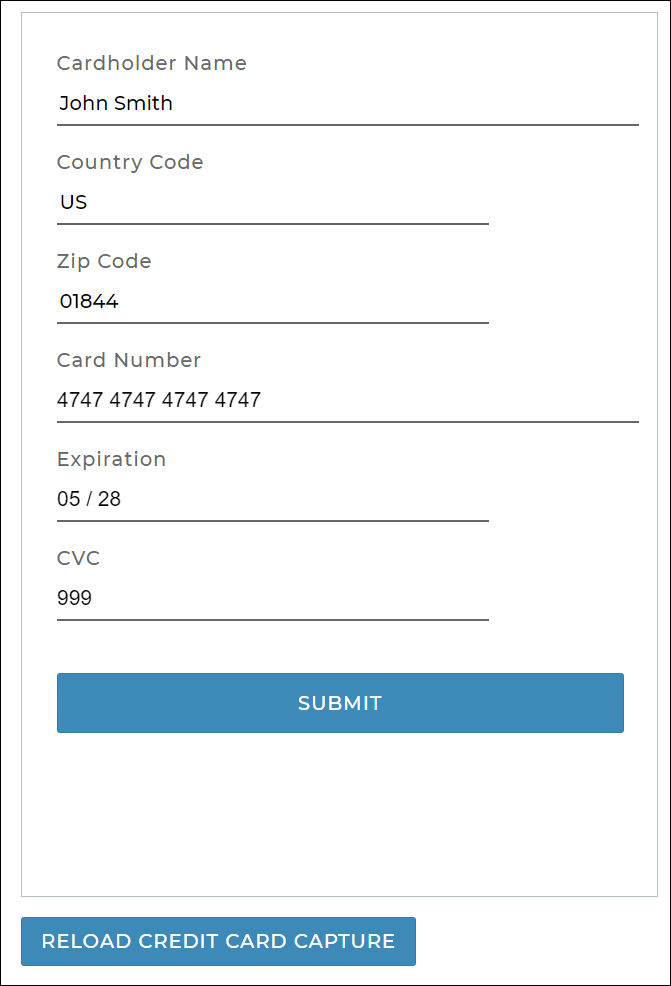 Credit Card Processing