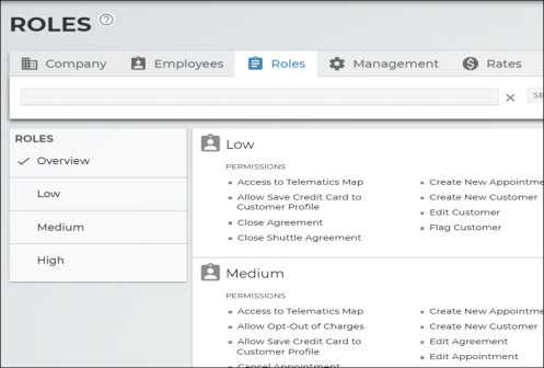 Roles & Permissions